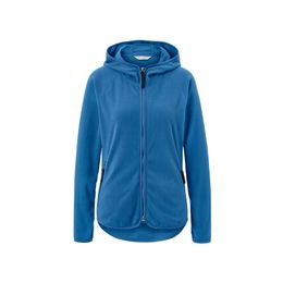 Tchibo - Kapuzen-Fleecejacke - Damen - Gr. L - blau