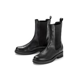 Tchibo - Lederboots - Damen - Gr. 37 - schwarz