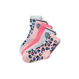 Tchibo - 5 Paar Socken - M&auml;dchen - Gr. 39-42 - koralle