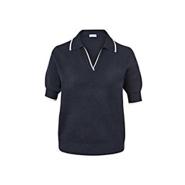Tchibo - Feinstrick-Poloshirt - Damen - Gr. XL - wei&szlig;