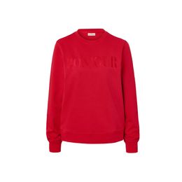 Tchibo - Sweatshirt mit Stickerei - Damen - Gr. XL - rot