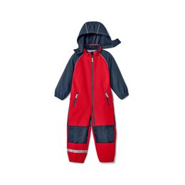Tchibo - Kinder-Softshell-Einteiler - Baby - Gr. 86/92 - dunkelblau
