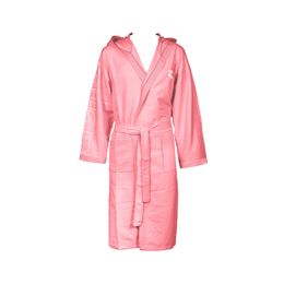 arena Kinder-Bademantel Zeal Plus JR - M&auml;dchen - Gr. 128 - rosa