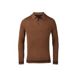 Tchibo - Strick-Poloshirt - Herren - Gr. L - dunkelblau