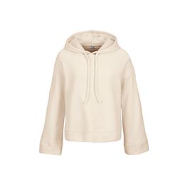 Tchibo - Fleece-Kapuzenpullover - Damen - Gr. S - wei&szlig;