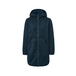 Tchibo - Oversized Teddy-Mantel - Damen - Gr. XS - dunkelblau