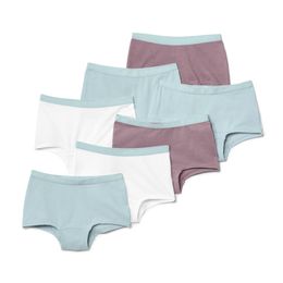 Tchibo - 7 Kinder-Pantys - M&auml;dchen - Gr. 122/128 - hellblau