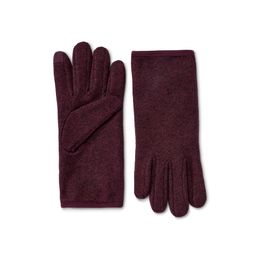 Tchibo - Strickfleece-Handschuhe - Unisex - Gr. 9,5 - bordeaux