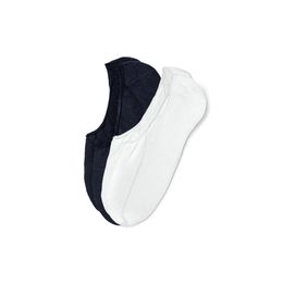 Tchibo - 2 Paar warme Sneaker-F&uuml;&szlig;linge - Damen - Gr. 38-40 - dunkelblau