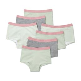 Tchibo - 7 M&auml;dchen-Pantys - M&auml;dchen - Gr. 170/176 - mintgr&uuml;n/print