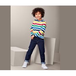 Tchibo - 2 Langarmshirts - Jungen - Gr. 98/104 - wei&szlig;/gestreift