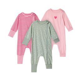 Tchibo - 3 Baby-Schlafanz&uuml;ge - Baby - Gr. 50/56