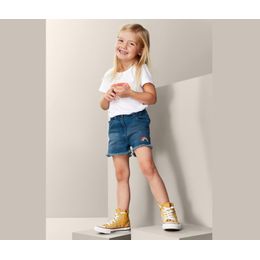 Tchibo - Denim-Shorts - M&auml;dchen - Gr. 110/116 - blau