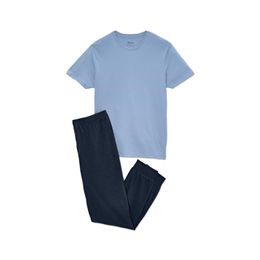 Tchibo - Pyjama - Herren - Gr. L - dunkelblau
