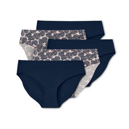 Tchibo - 5 Magic-Cut-Slips - Damen - Gr. L - dunkelblau