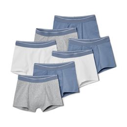 Tchibo - 7 Kinder-Slipboxer - Jungen - Gr. 158/164 - blau