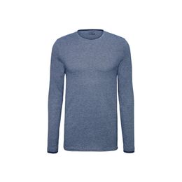 Tchibo - Langarm-Shirt - Herren - Gr. M - wei&szlig;/gestreift