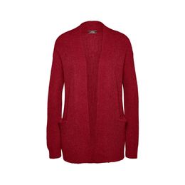 Tchibo - Offene Strickjacke - Damen - Gr. L - rot