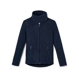 Tchibo - Kinder-Fleecejacke - M&auml;dchen - Gr. 134/140 - blau