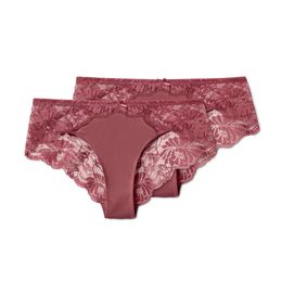 Tchibo - 2 Brazilslips - Damen - Gr. L - terrakotta