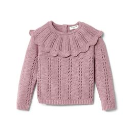 Tchibo - Kinder Strickpullover - M&auml;dchen - Gr. 122/128 - violett