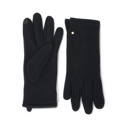 Tchibo - Sweathandschuhe mit Knopfdetail - Damen - Gr. 8 - schwarz