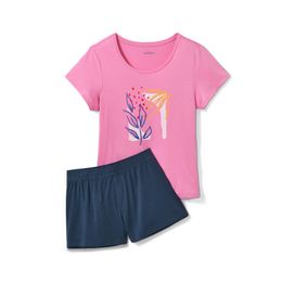 Tchibo - Shorty-Pyjama - Damen - Gr. S - dunkelblau