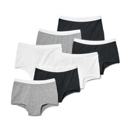 Tchibo - 7 Kinder-Pantys - M&auml;dchen - Gr. 146/152 - schwarz