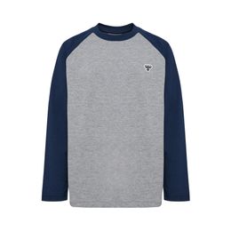 Hummel Hmljr Raglan Loose T-Shirt BEE - Kinder - Gr. 146/152 - blau