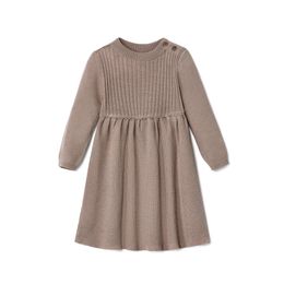 Tchibo - Kleinkind-Merino-Strickkleid - Baby - Gr. 74/80 - beige