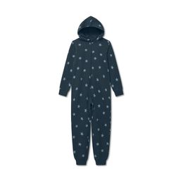 Tchibo - Kinder-Sweat-Overall - Kinder - Gr. 158/164 - dunkelblau/print