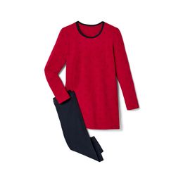 Tchibo - Kinder-Nachthemd mit 3/4-Leggings - M&auml;dchen - Gr. 158/164 - dunkelblau