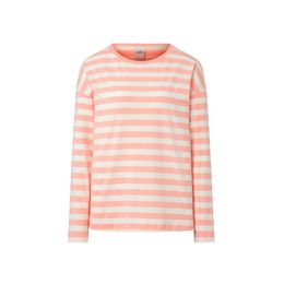 Tchibo - Langarm-Funktionsshirt - Damen - Gr. S - gelb/gestreift