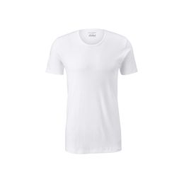 Tchibo - 2 Kurzarm-Feinripp-Unterhemden - Herren - Gr. L - wei&szlig;