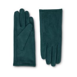 Tchibo - Handschuhe in Velourslederoptik - Damen - Gr. 8 - petrol