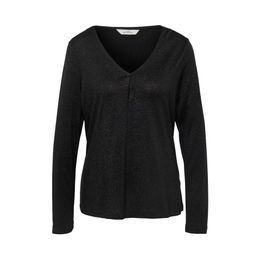 Tchibo - Glitzerndes Blusenshirt - Damen - Gr. XL - silber