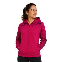 Puma - "Urban" Hoodie mit durchgehendem Rei&szlig;verschluss f&uuml;r Damen, mit kurzem Rei&szlig;verschluss, Sport (Pink)