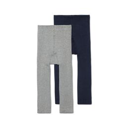 Tchibo - 2 Thermoleggings - Baby - Gr. 86/92 - dunkelblau