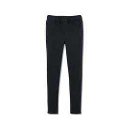 Tchibo - Stretch-Treggings - M&auml;dchen - Gr. 134/140 - schwarz