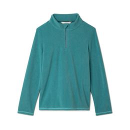 Tchibo - Kinder-Fleeceshirt - Jungen - Gr. 122/128 - petrol