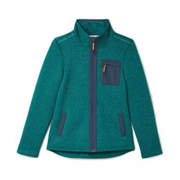Tchibo - Kinder-Thermo-Strickfleecejacke - Kinder - Gr. 170/176 - petrol