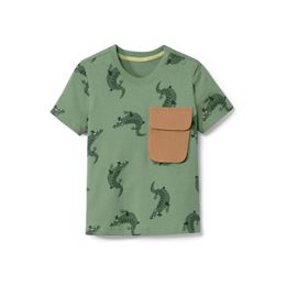 Tchibo - Kinder-T-Shirt - Gr. 122/128 - gr&uuml;n