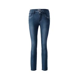 Tchibo - Slimfit-Jeans - Damen - Gr. 46 - dunkelblau