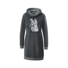Tchibo - Nicki-Longsweater &raquo;Disney&laquo; - Damen - Gr. M - silber