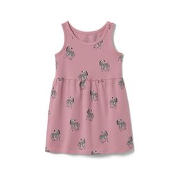 Tchibo - Kinder-Jerseykleid - Baby - Gr. 86/92 - schwarz/print