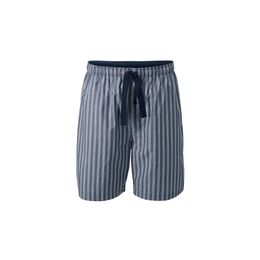 Tchibo - Schlafshorts - Herren - Gr. L - dunkelblau/gestreift