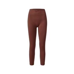 Tchibo - 7/8-Seamless-Funktions-Sporttights - Damen - Gr. S - dunkelrot