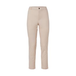 Tchibo - Gestreifte Stretch-Twill-Hose - Damen - Gr. 44 - creme/gestreift