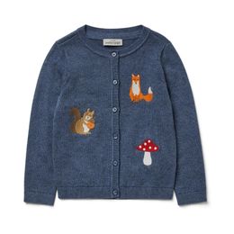 Tchibo - Baby-Strickjacke - Baby - Gr. 74/80 - dunkelblau