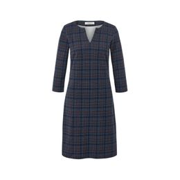 Tchibo - Kariertes Kleid - Damen - Gr. 40 - dunkelblau